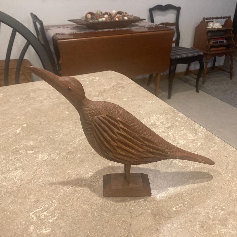 Carved Shore Birds - Etsy