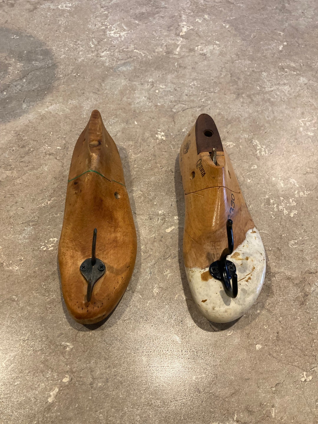 Pair of Vintage/antique Wooden Shoe Forms - Etsy