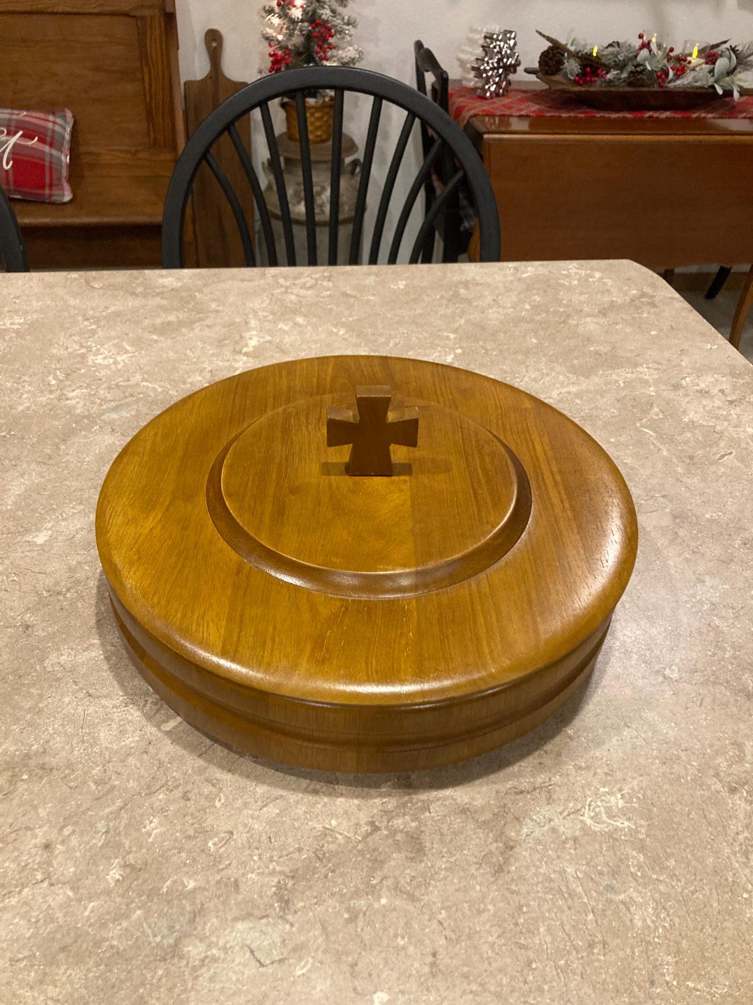 Vintage Catholic Communion Wooden Tray - Etsy