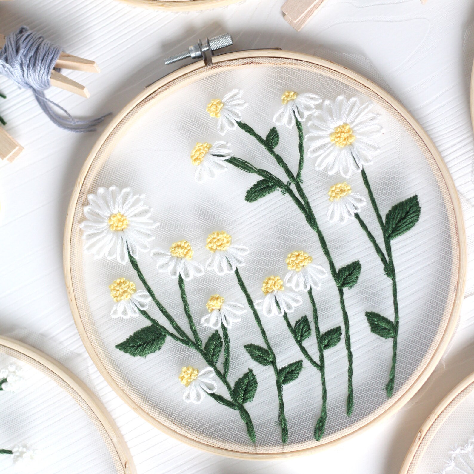 DIY Embroidery for Beginnerseuropean Mesh Embroidery Flowers - Etsy DIY Embroidery for Beginnerseuropean Mesh Embroidery Flowers - Etsy