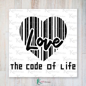 Love SVG / Love Code SVG / Heart Svg / Valentin Svg / Valentines Day ...