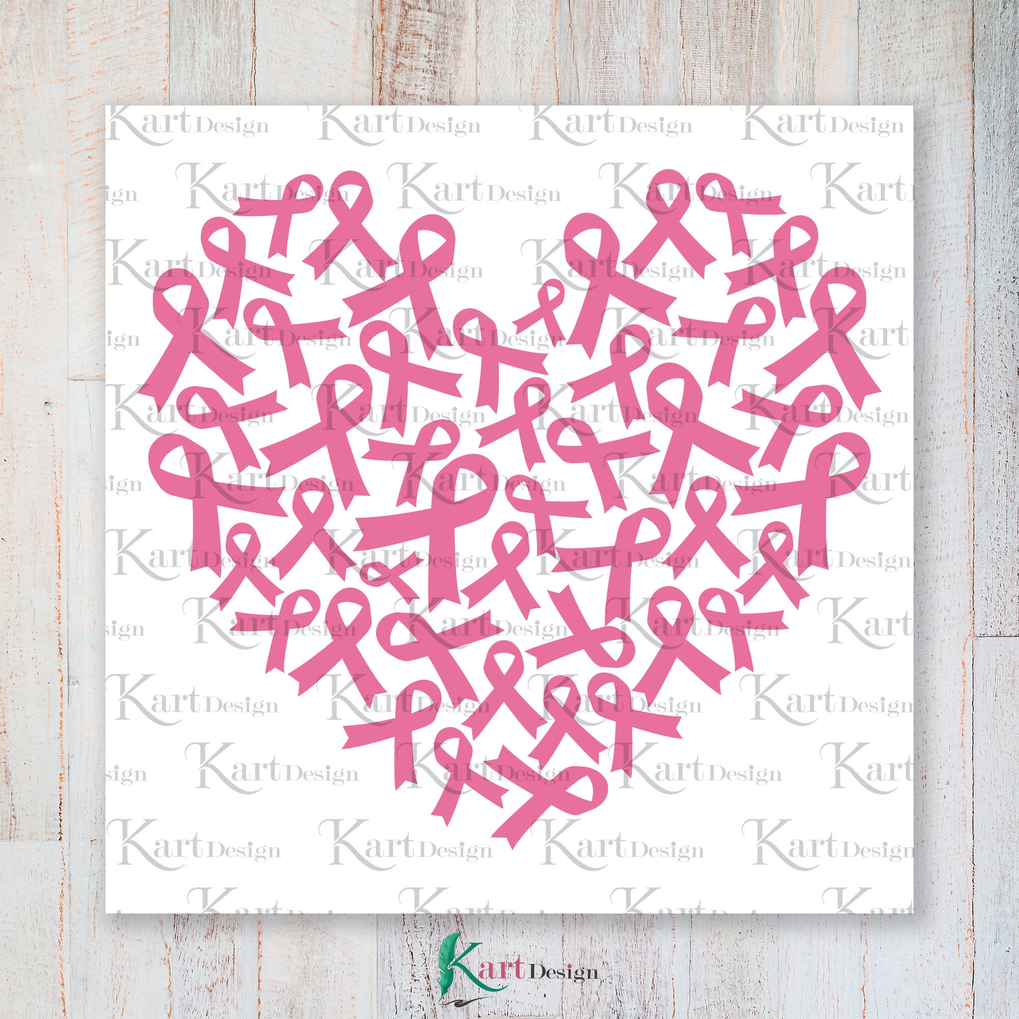 Pink Heart PNG / Breast Cancer Clipart / Awareness PNG / Pink Ribbon ...