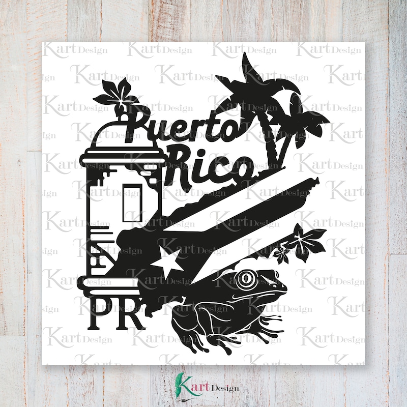 Puerto Rico Clipart - Etsy