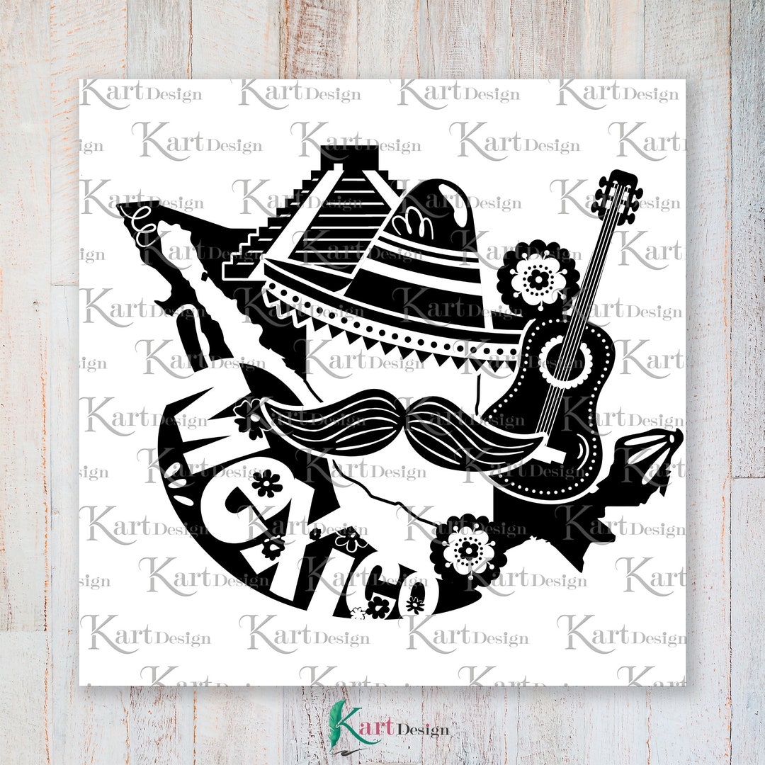 Mexico Svg, Mexico Flag Svg, Mexico Lindo Svg, Mexico Clipart, Mexico ...