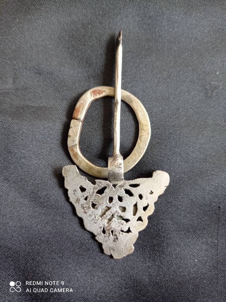 Small Ancient Berber Fibula of Tunisia, Poisson Motif, in Silver - Etsy
