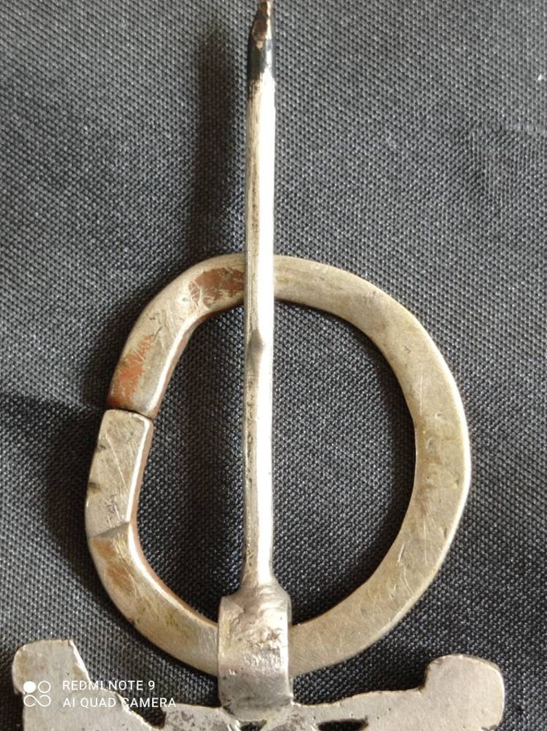 Small Ancient Berber Fibula of Tunisia, Poisson Motif, in Silver - Etsy