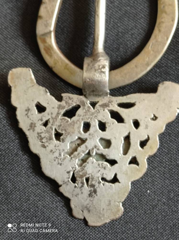 Small Ancient Berber Fibula of Tunisia, Poisson Motif, in Silver - Etsy