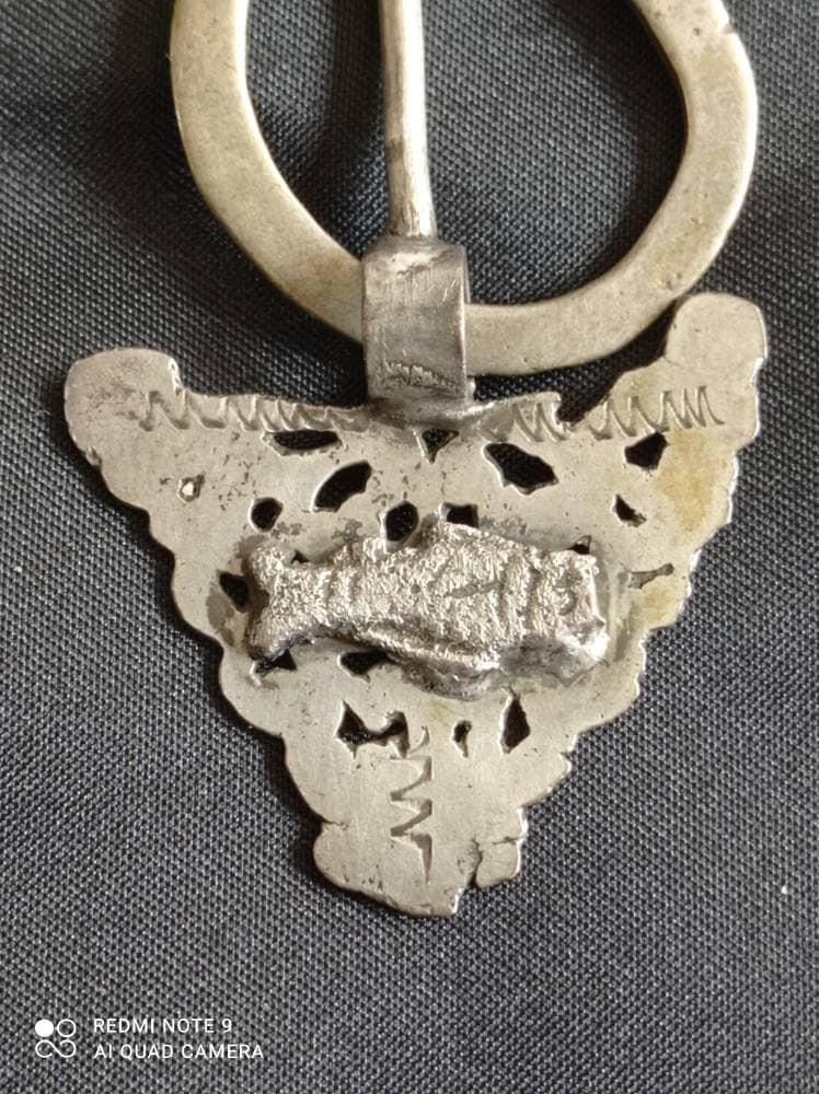 Small Ancient Berber Fibula of Tunisia, Poisson Motif, in Silver - Etsy
