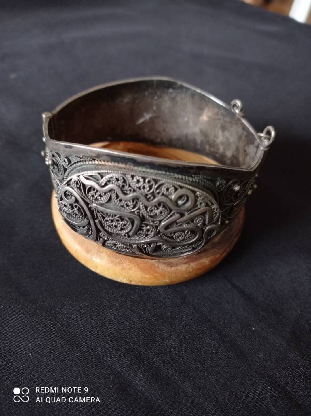 Antique Bracelet in Silver, Kufic Calligraphy - Etsy