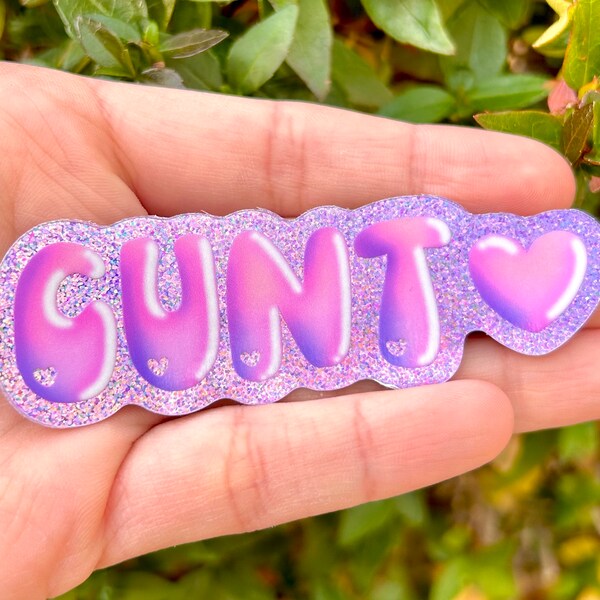 Cunt Sticker - Etsy