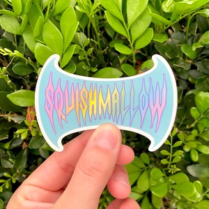 Squishmallow Death Metal Rainbow Stickers | Original Sparkle Vinyl ...