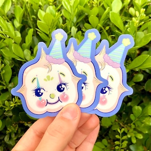Costumed Kewpie Doll Halloween Sticker | Original Vinyl Sticker ...