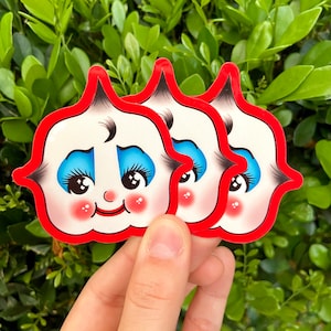Costumed Kewpie Doll Halloween Sticker | Original Vinyl Sticker ...