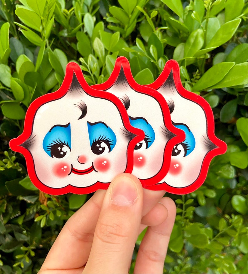 Costumed Kewpie Doll Halloween Sticker Original Vinyl - Etsy