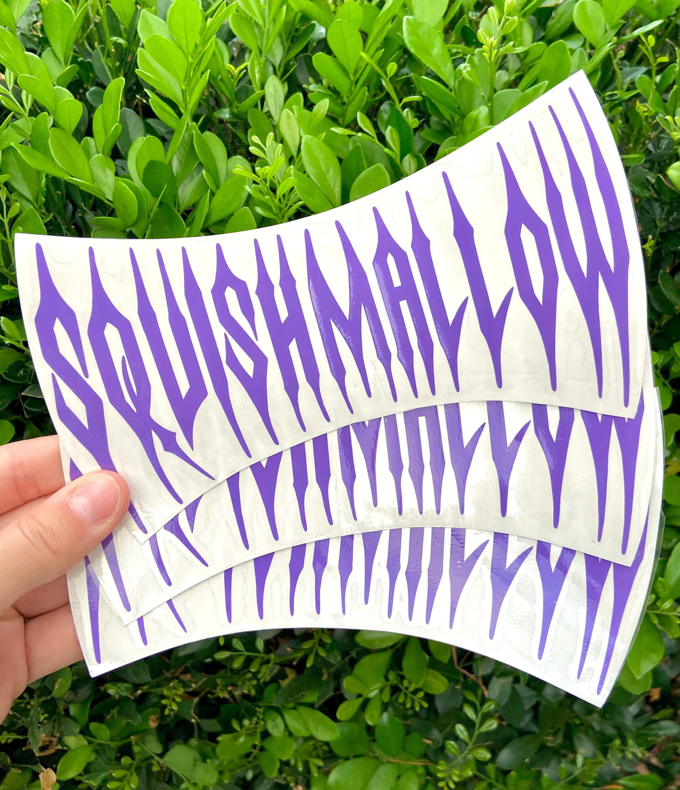 Squishmallow Death Metal Vinyl Decal | Original Bumper Sticker | Glossy ...