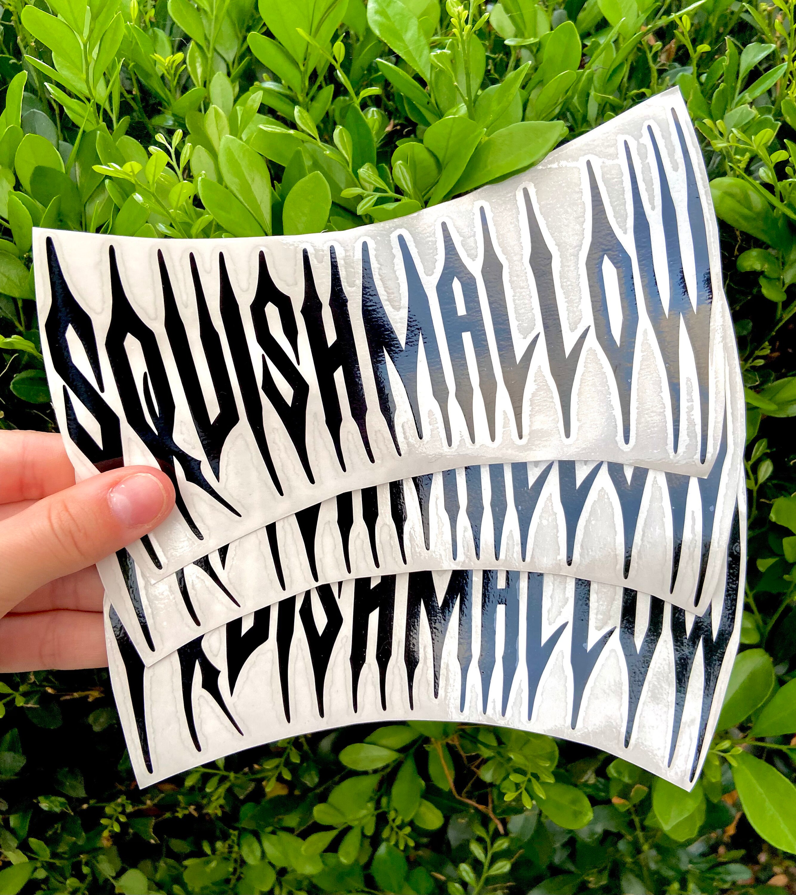 Squishmallow Death Metal Vinyl Decal | Original Bumper Sticker | Glossy ...