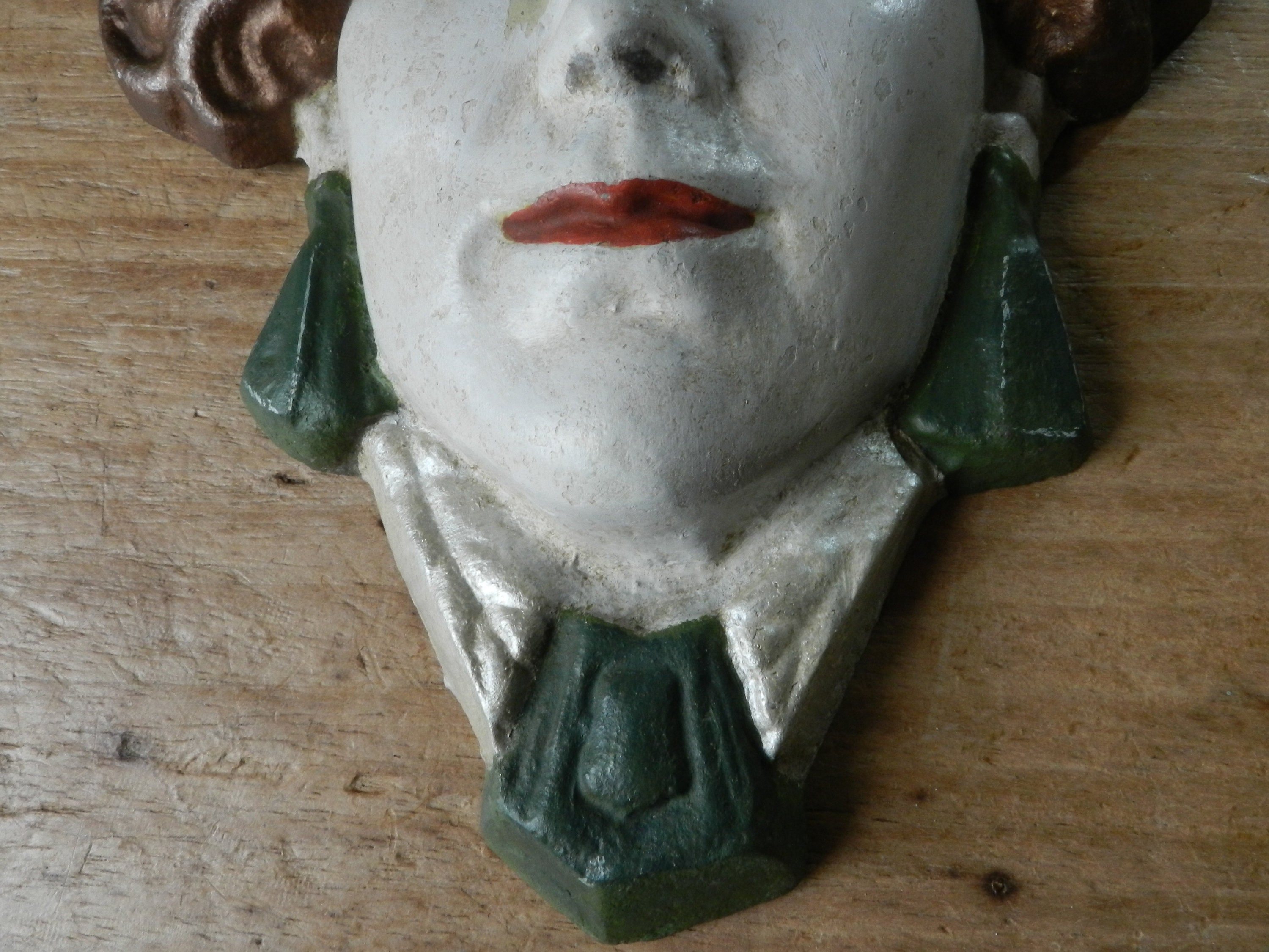 Art Déco Wall Mask - Etsy