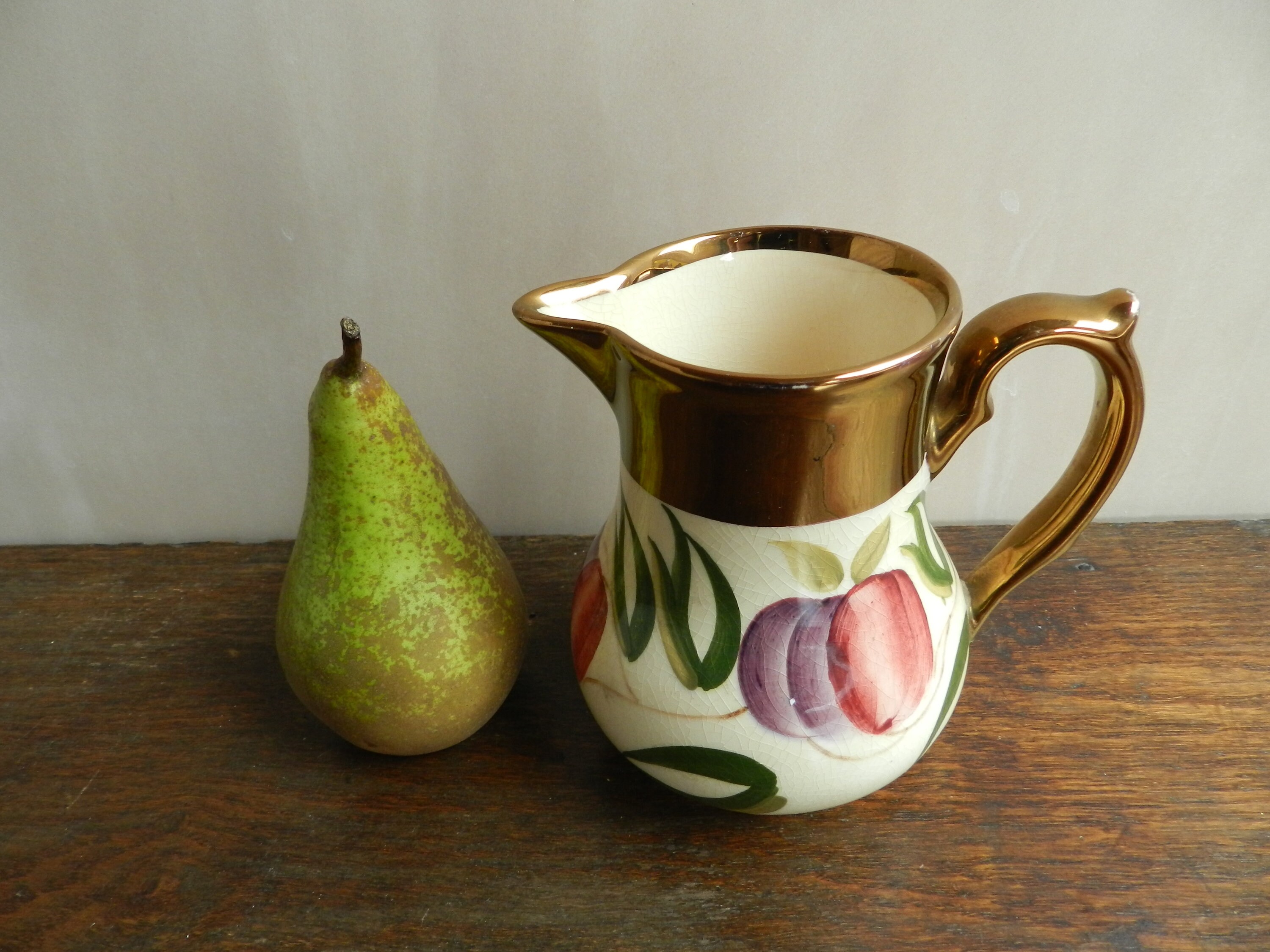 2 Vintage Wade Ceramics Lustreware pitchers - Etsy Polska