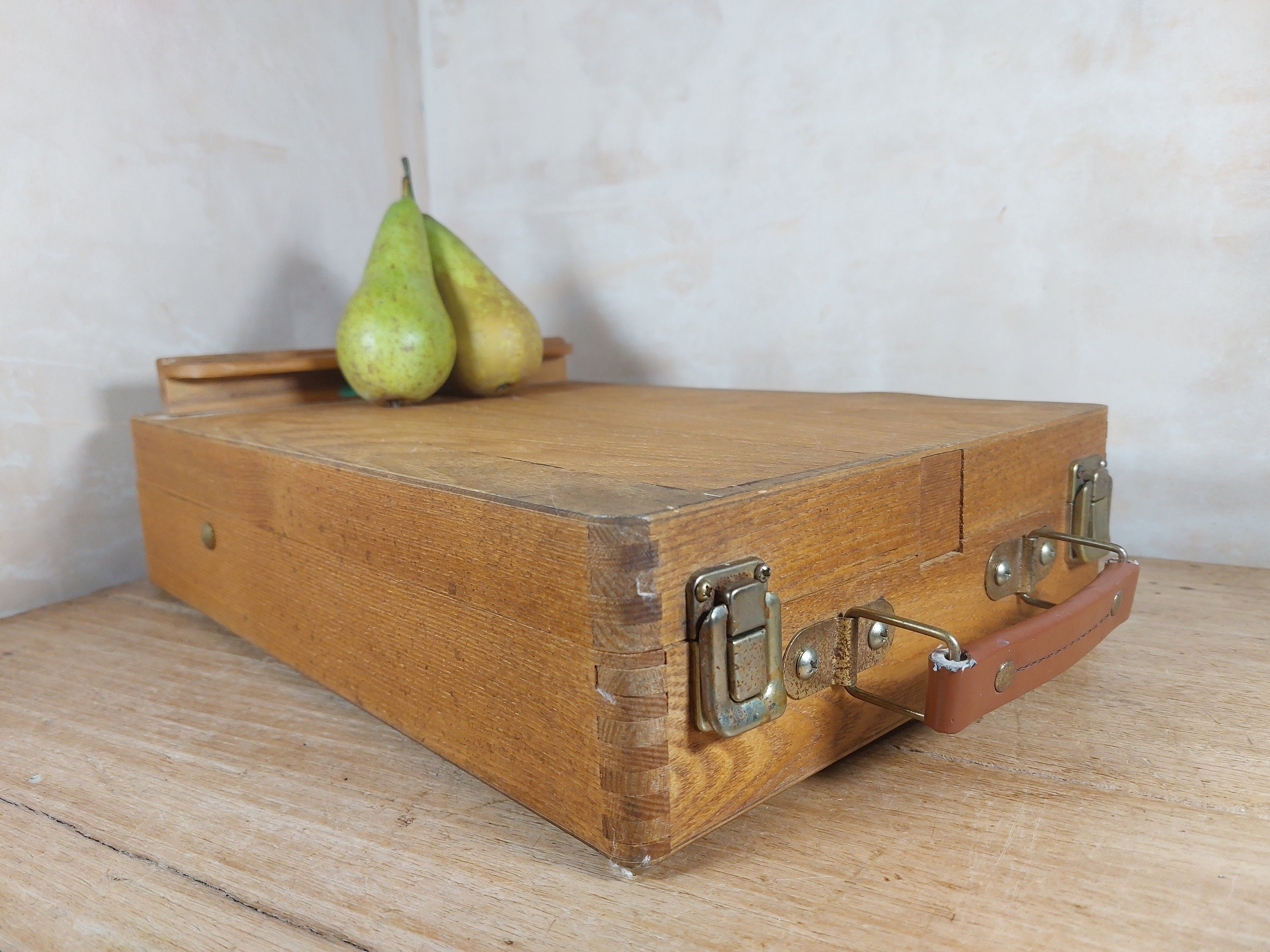 Portable Painters Box With Built-in Easel - Etsy UK