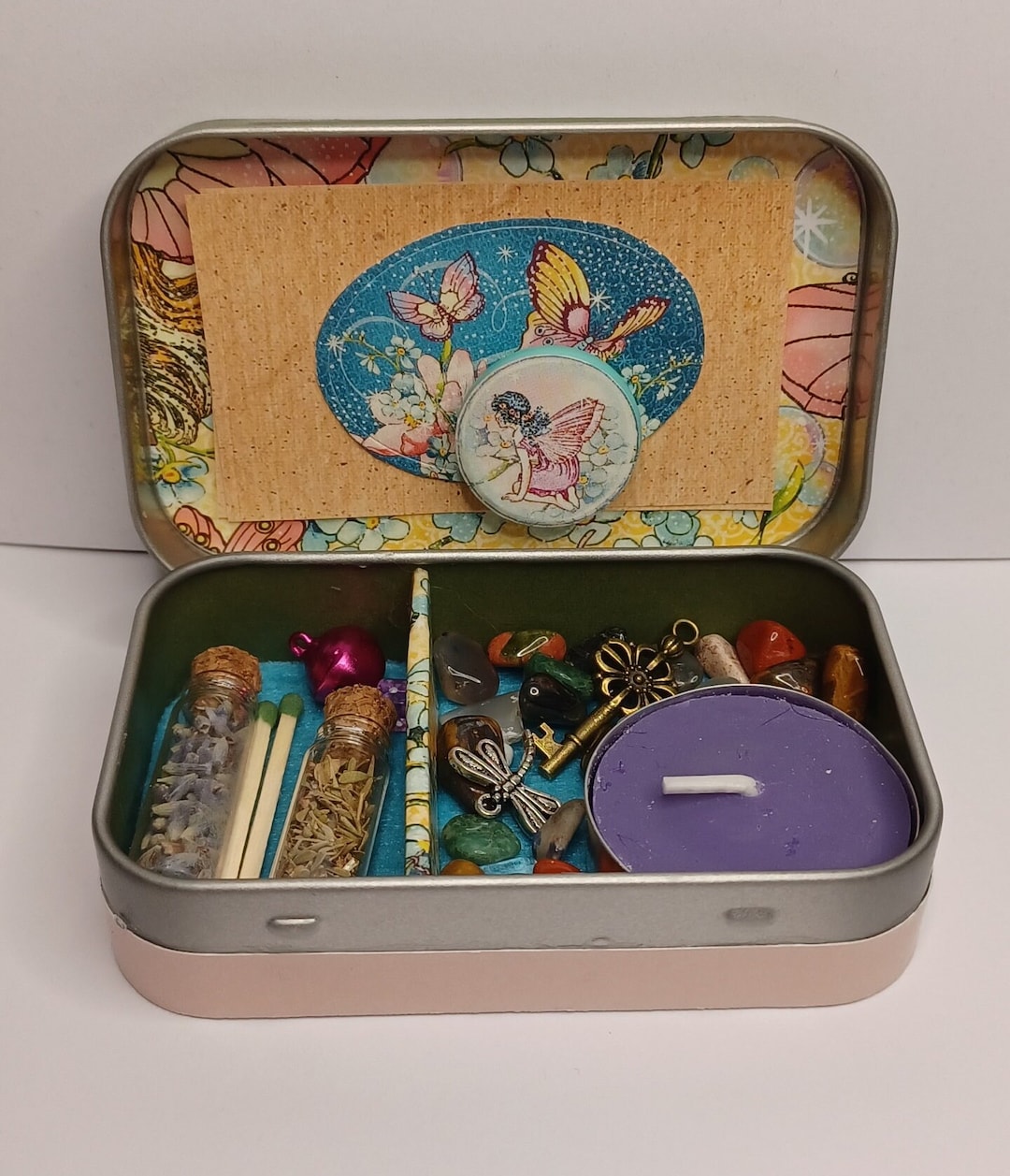 Travel Pocket Altar/ Mini Altar in a Tin/ Custom Altars - Etsy