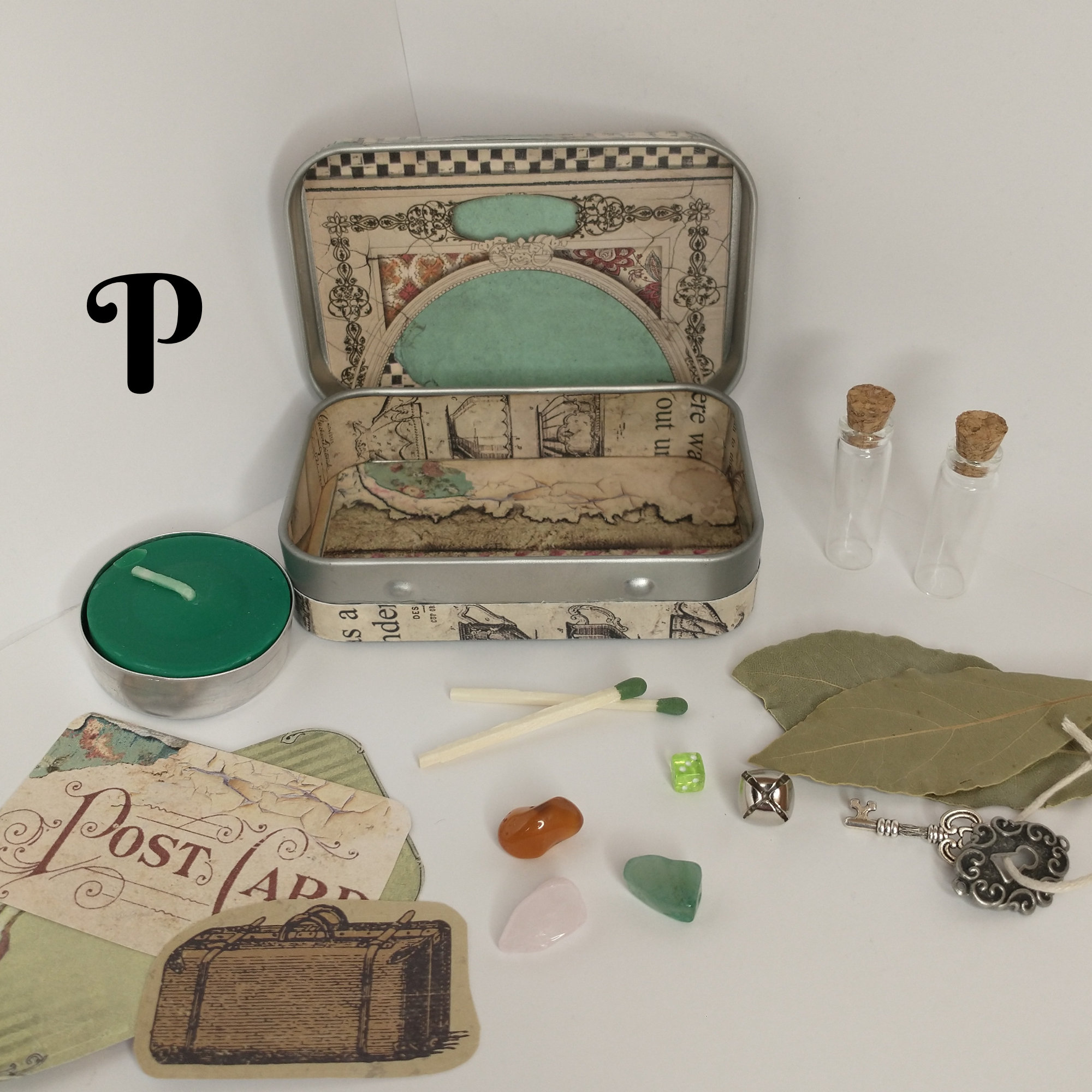 Travel Pocket Altar / Mini Altar in a Tin / Custom Altars | Etsy