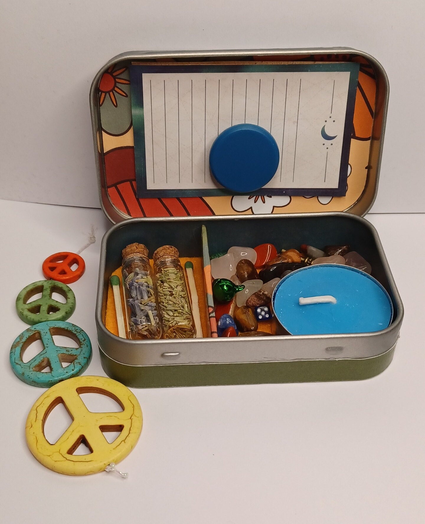 Travel Pocket Altar / Mini Altar in a Tin / Custom Altars - Etsy