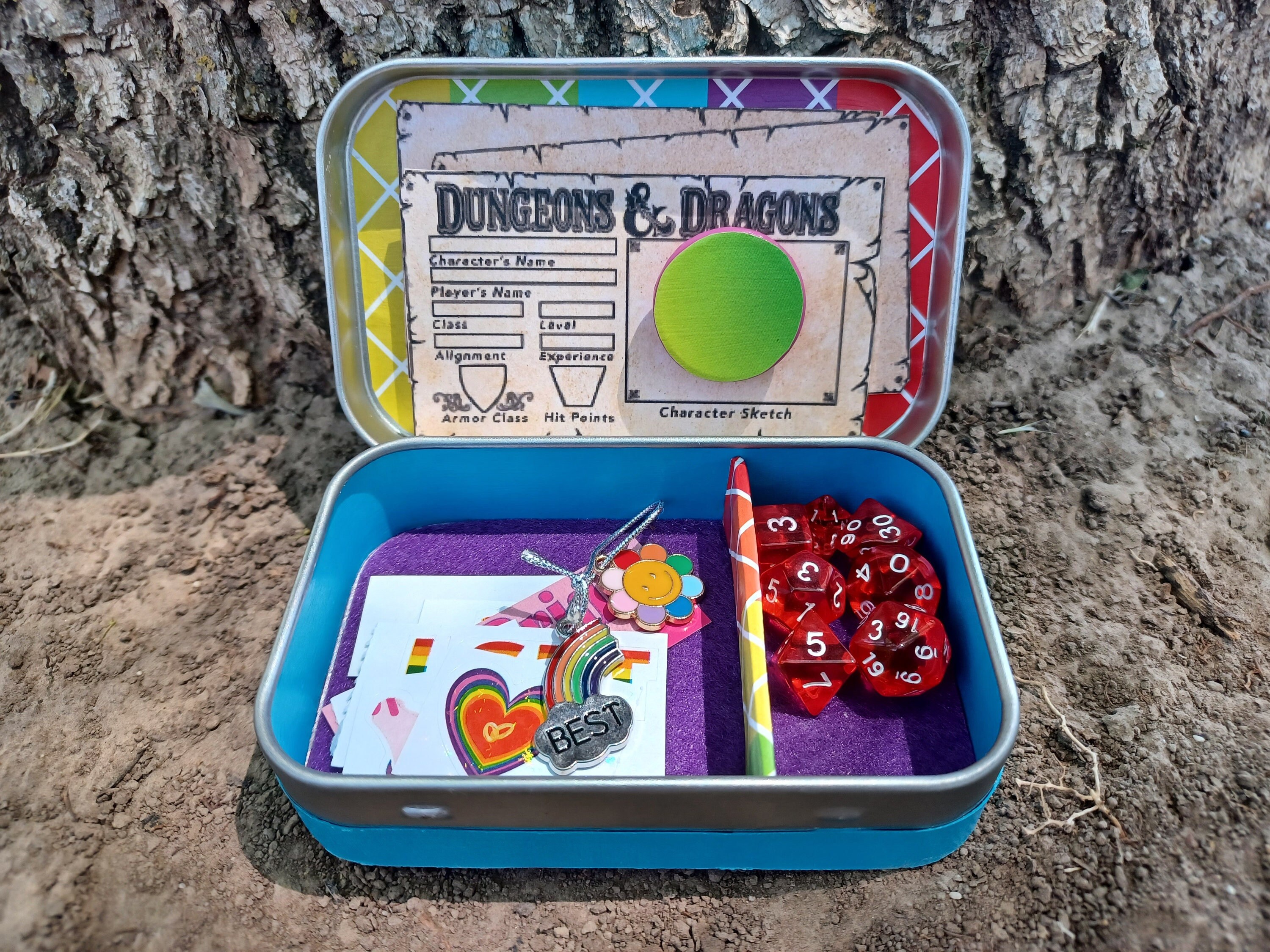 Travel Pocket D&D Box / Mini Adventure's Kit / Custom Dnd - Etsy