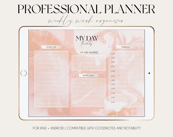 Digital Daily to Do List Template for iPad Goodnotes - Etsy