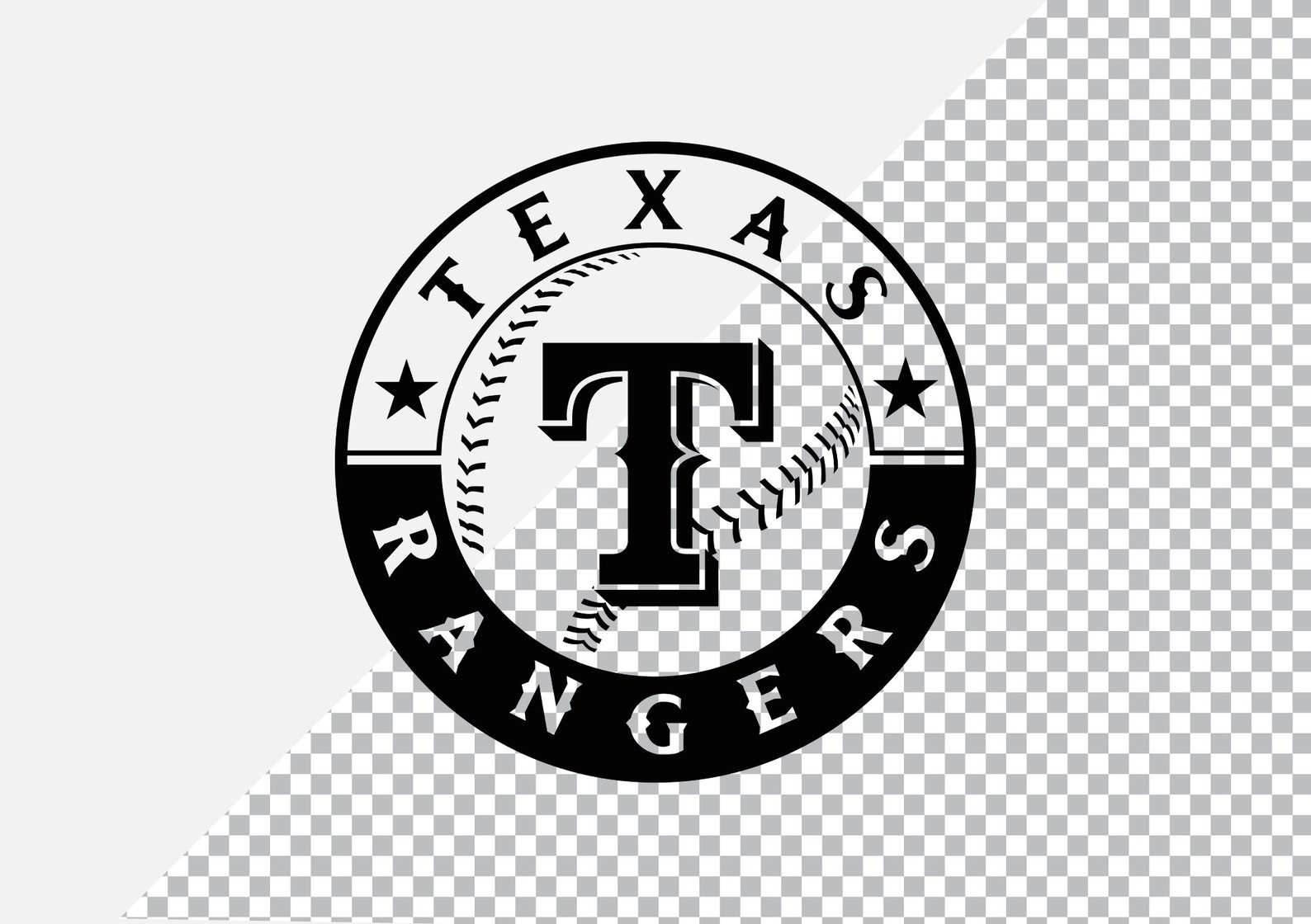 Texas Rangers Logo ai cdr eps pdf png jpg svg | Etsy