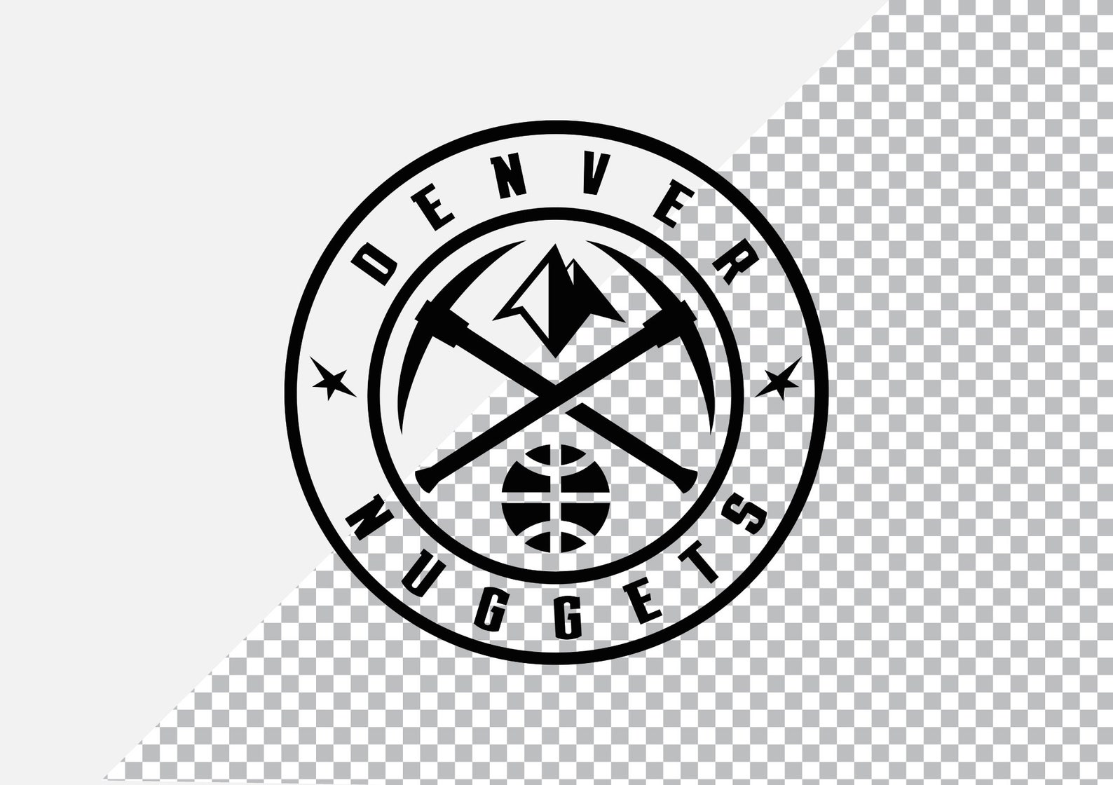 Denver Nuggets Logo ai cdr eps pdf png jpg svg | Etsy