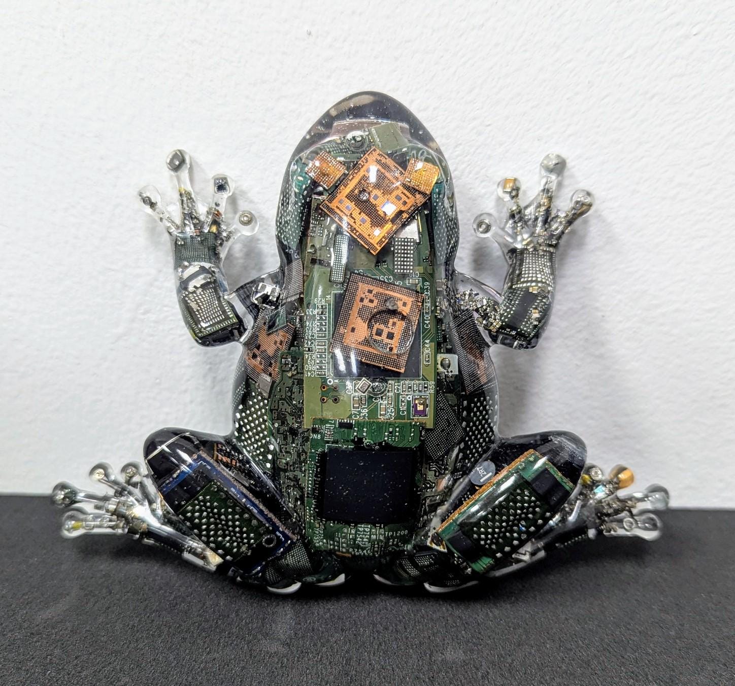 Circuit Tree Frog: Tech Takes a Leap - Etsy