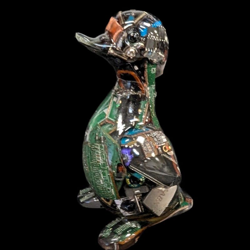 Recycled Parts Sculpture - Etsy