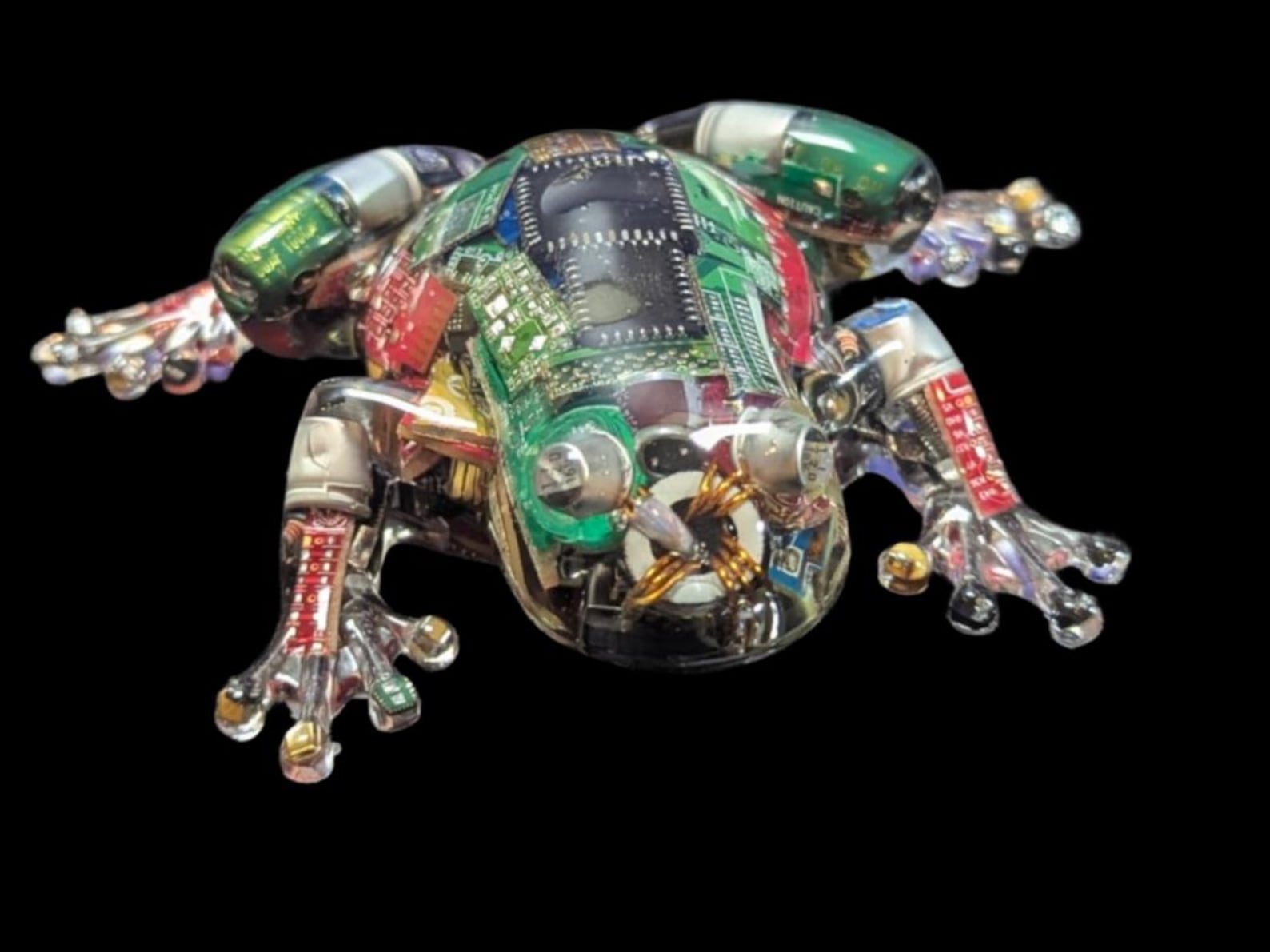 Circuit Tree Frog: Tech Takes a Leap - Etsy