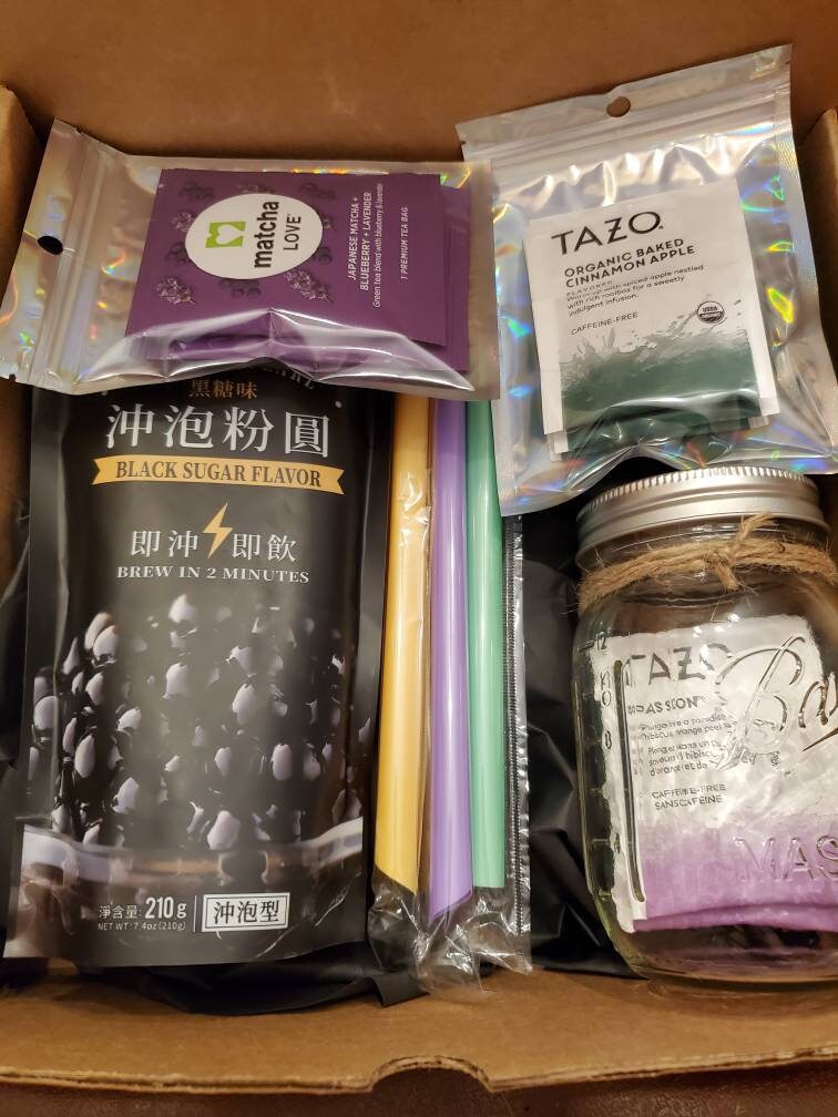 Boba Tea Kit / Bubble Tea Kit | Etsy