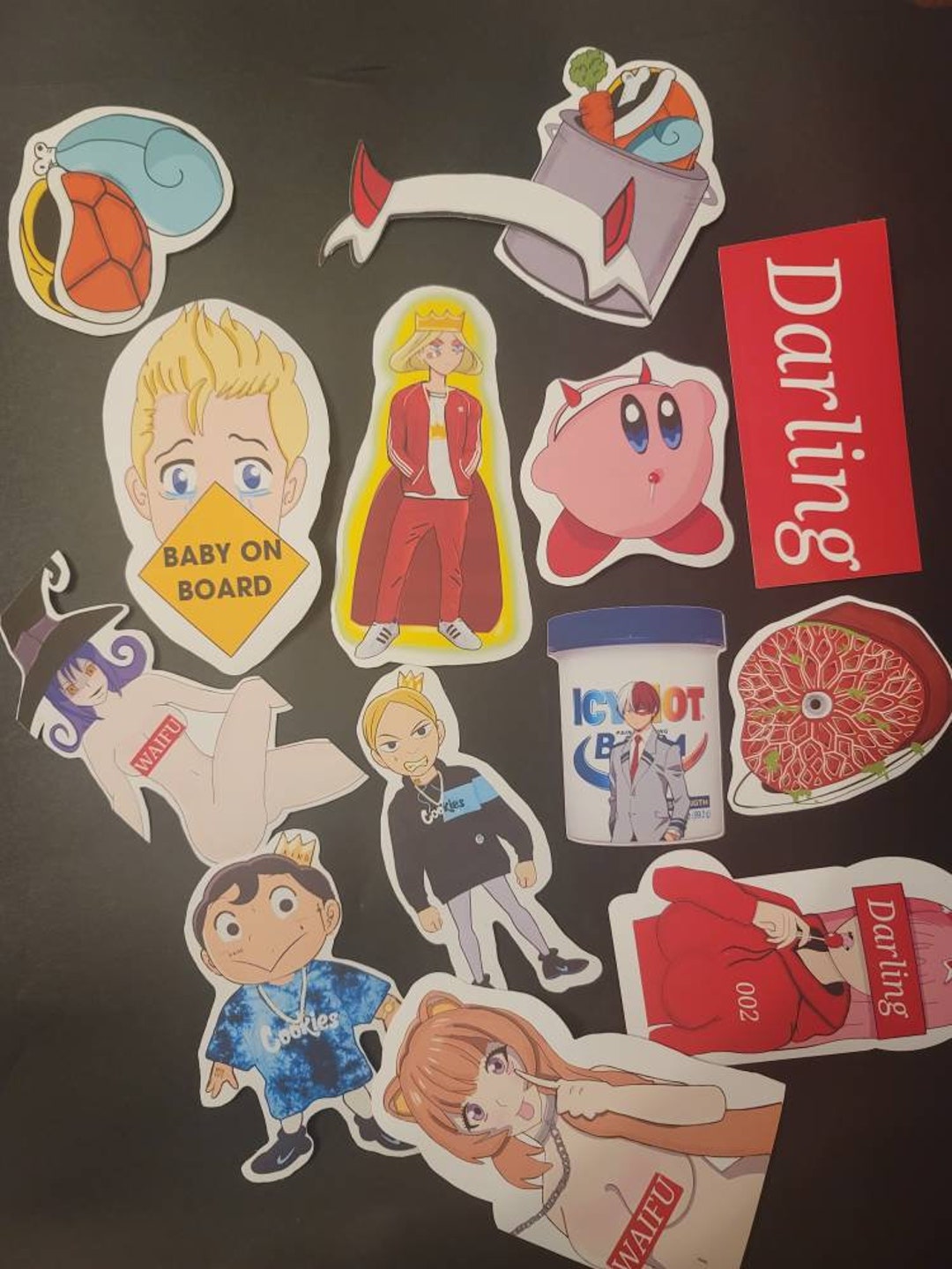 Anime Manga Inspired Funny Stickers - Etsy