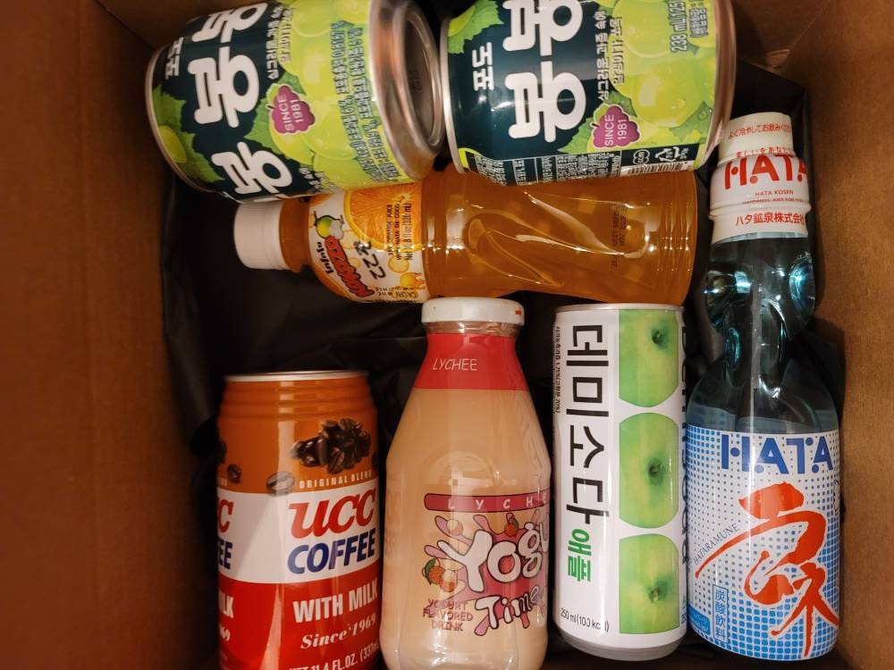 Anime/manga Fan Japanese Drink Sample Box - Etsy Canada