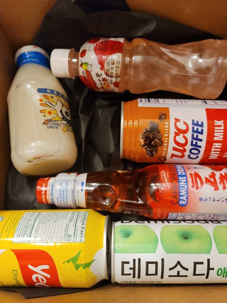 Anime/manga Fan Japanese Drink Sample Box - Etsy Canada