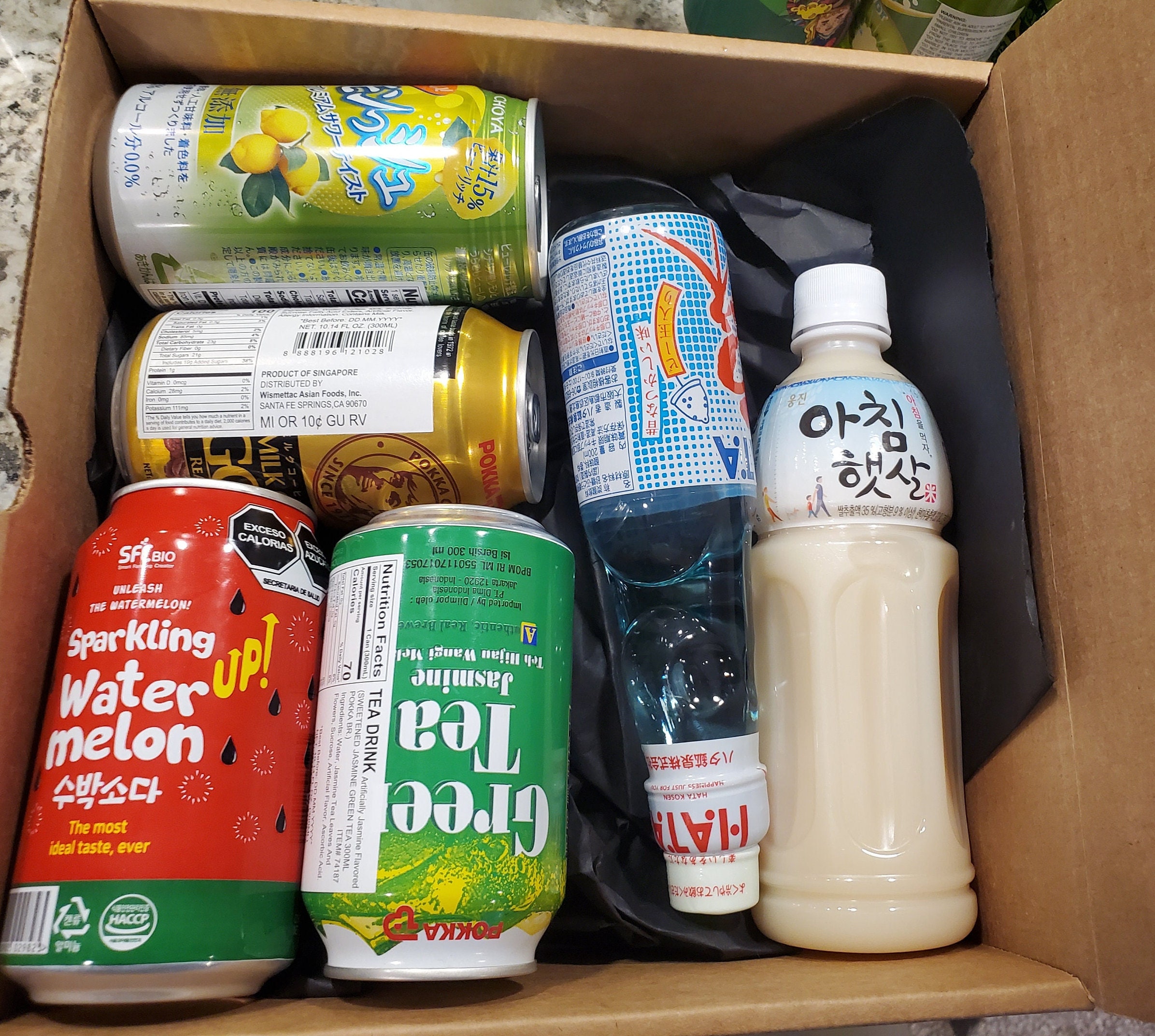 Anime/manga Fan Japanese Drink Sample Box - Etsy Canada