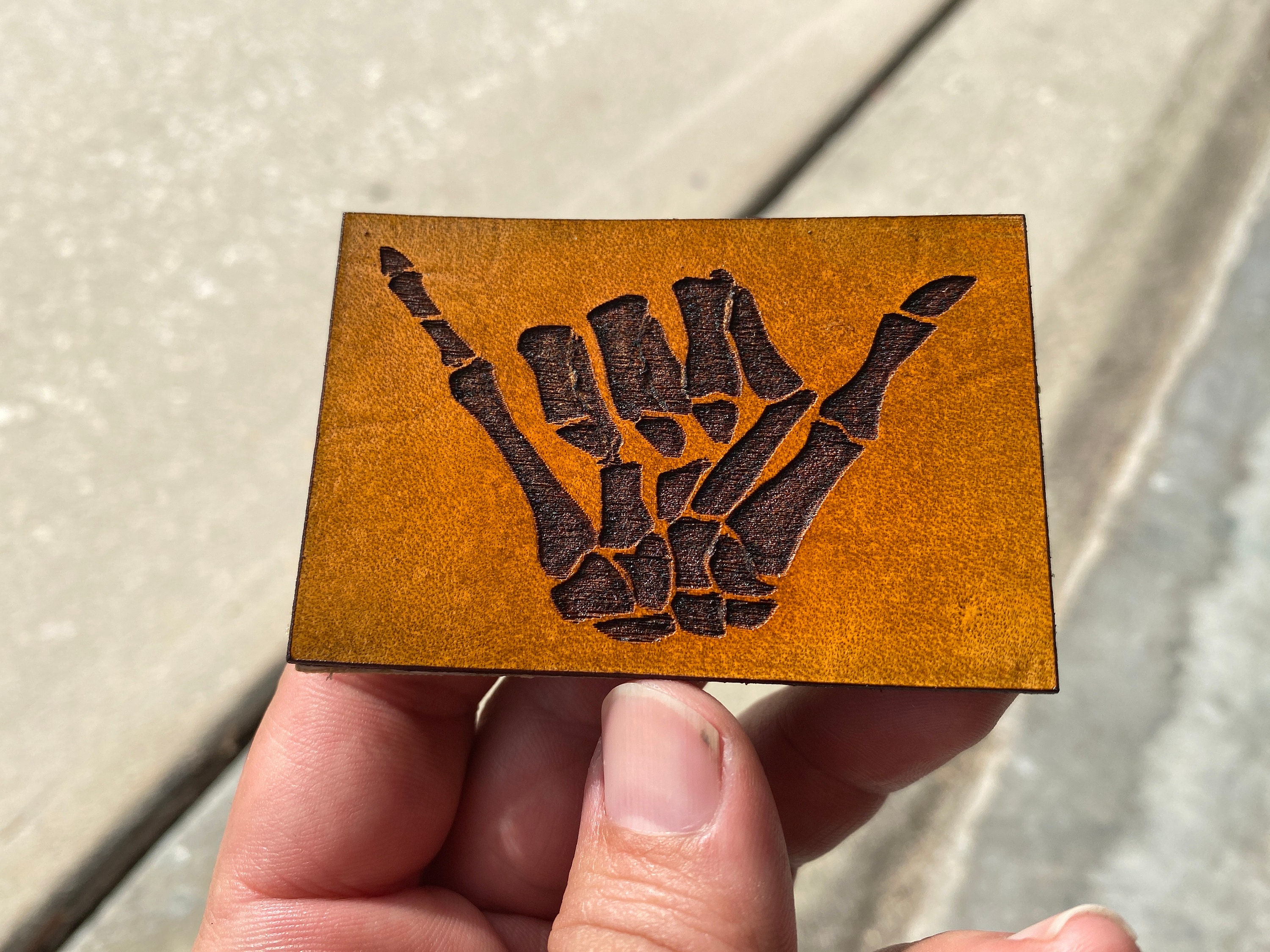 Custom Leather Morale Patch 2” X 3” - Etsy