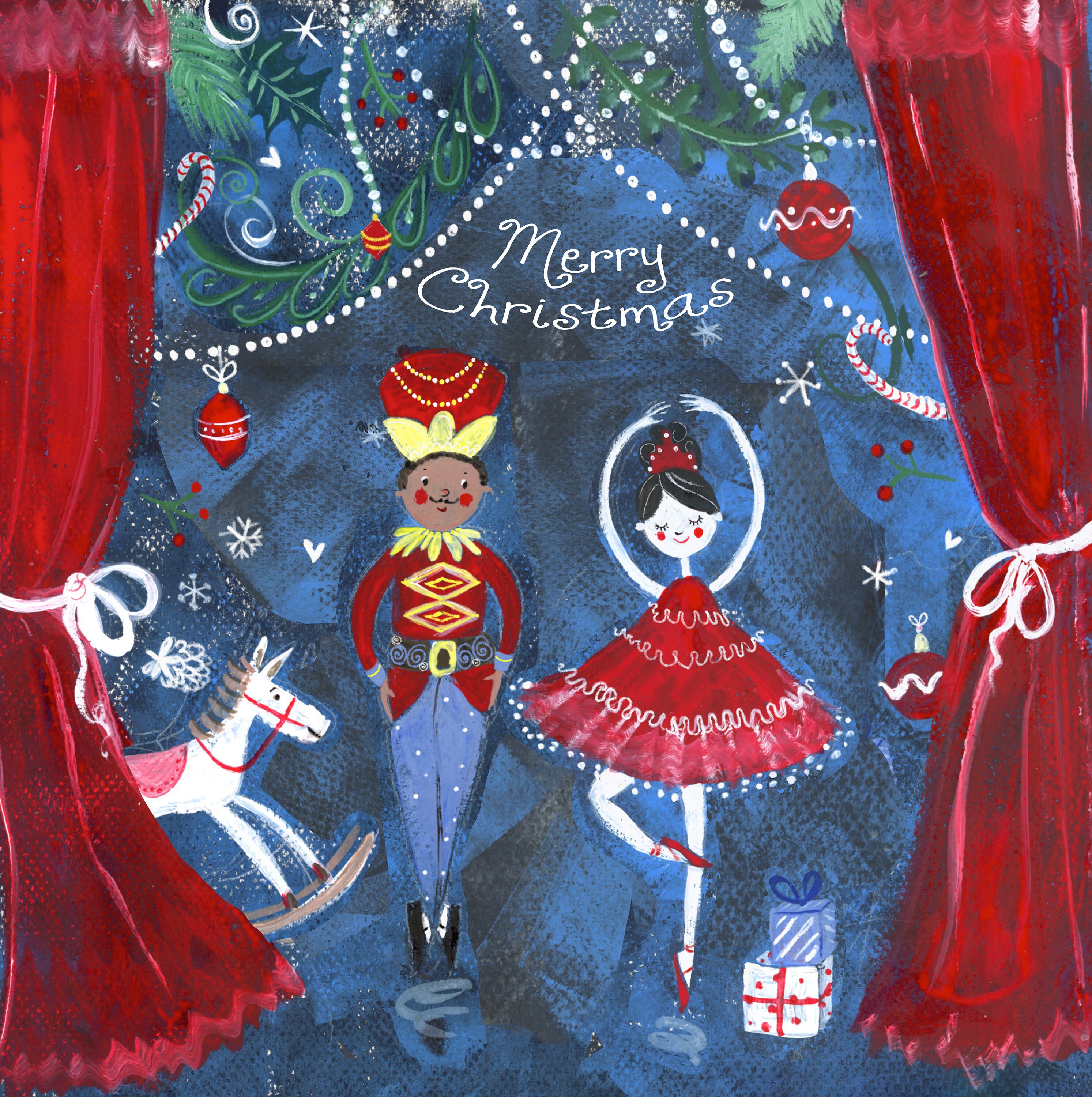 Personalised Christmas Nutcracker Card christmas Nutcracker - Etsy