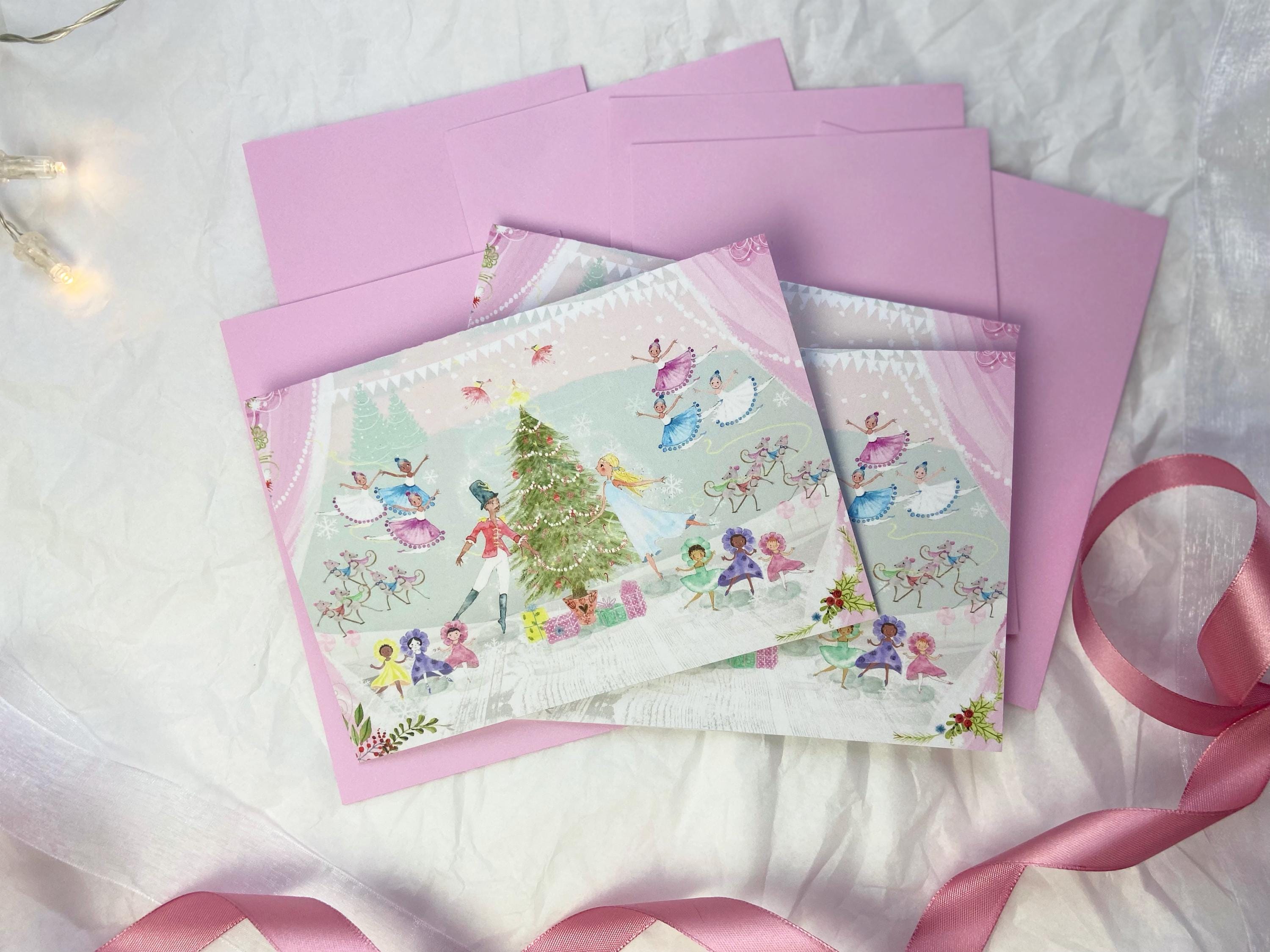 Set of 5 Nutcracker Cards - Etsy