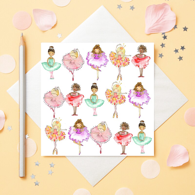 Ballerina Cards - Etsy
