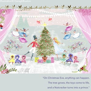 Set of 5 Nutcracker Cards - Etsy