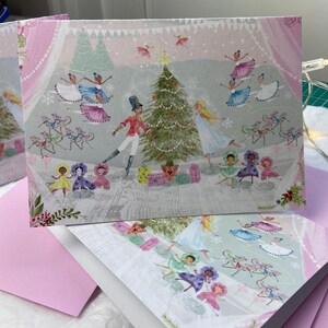 Set of 5 Nutcracker Cards - Etsy