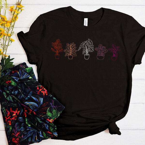 Lesbian Plants Shirt - Etsy