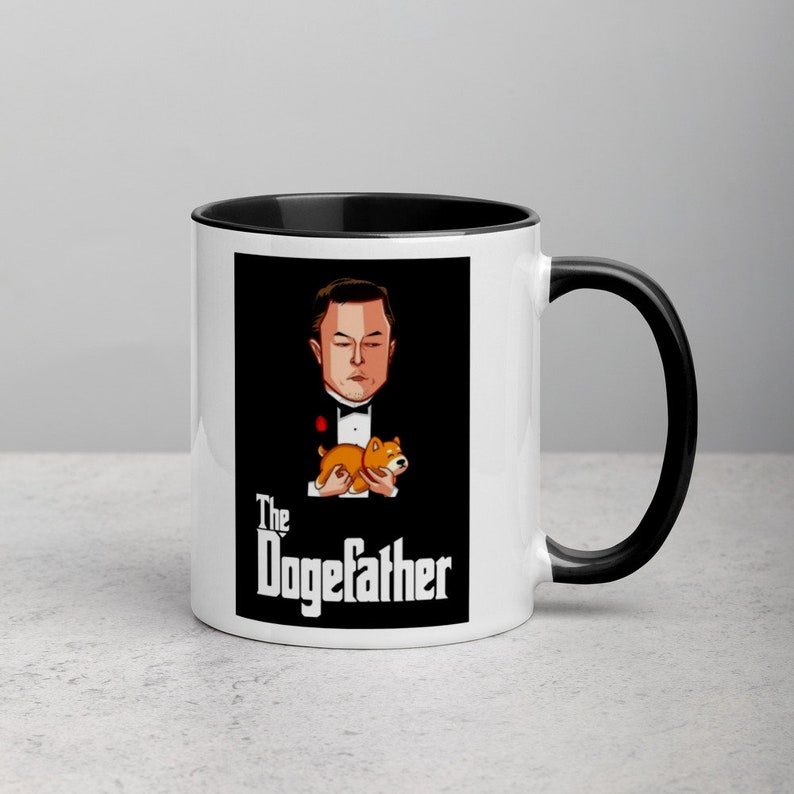 The Dogefather Doge and Elon Musk Mug - Etsy