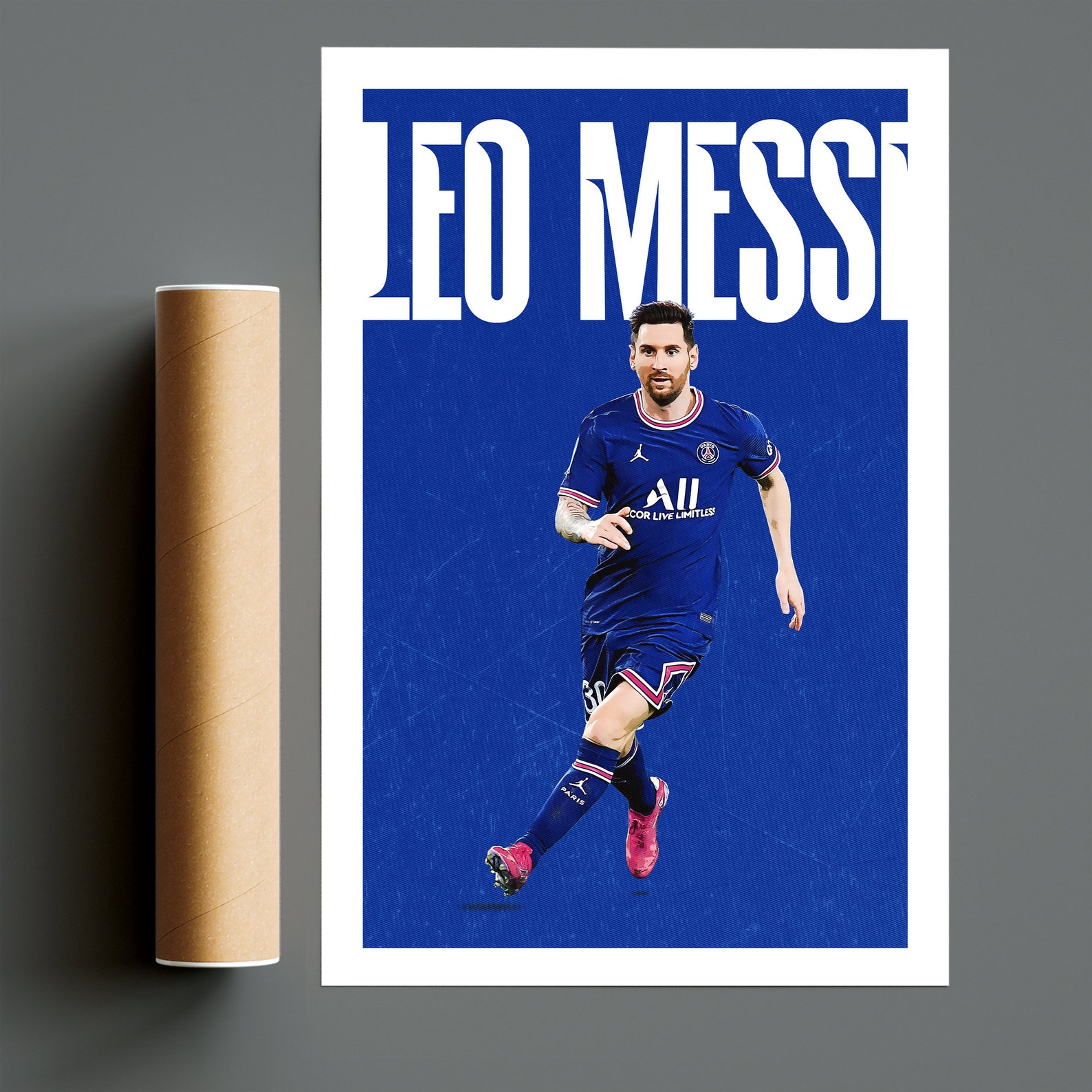 Leo Messi PSG Poster Soccer Print Football Posters Sports | Etsy