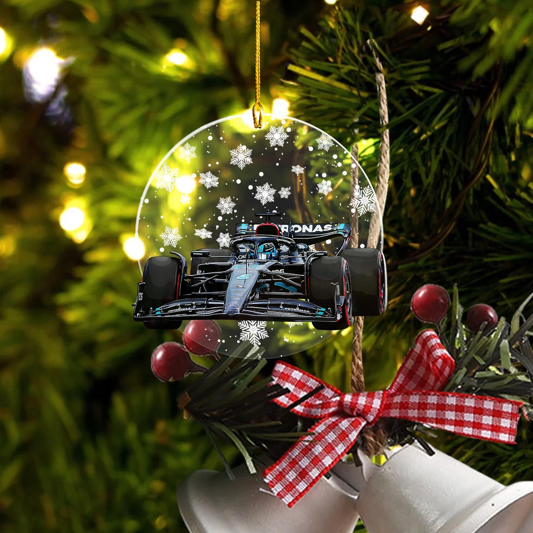 F1 Racing Christmas Ornament George Russ 63 Gifts for F1 - Etsy