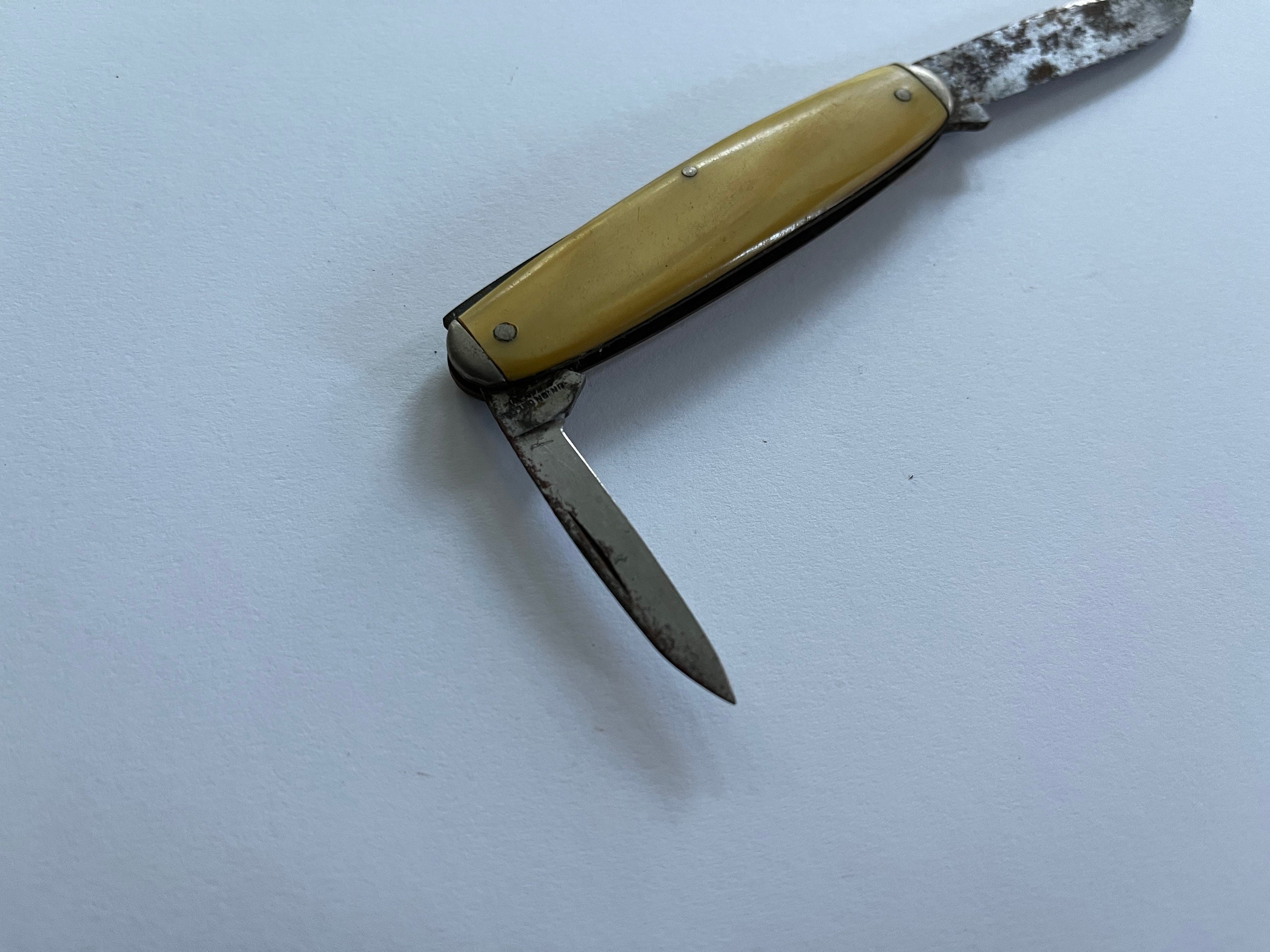 KA-BAR Union Cut Co Pocket Knife - Etsy