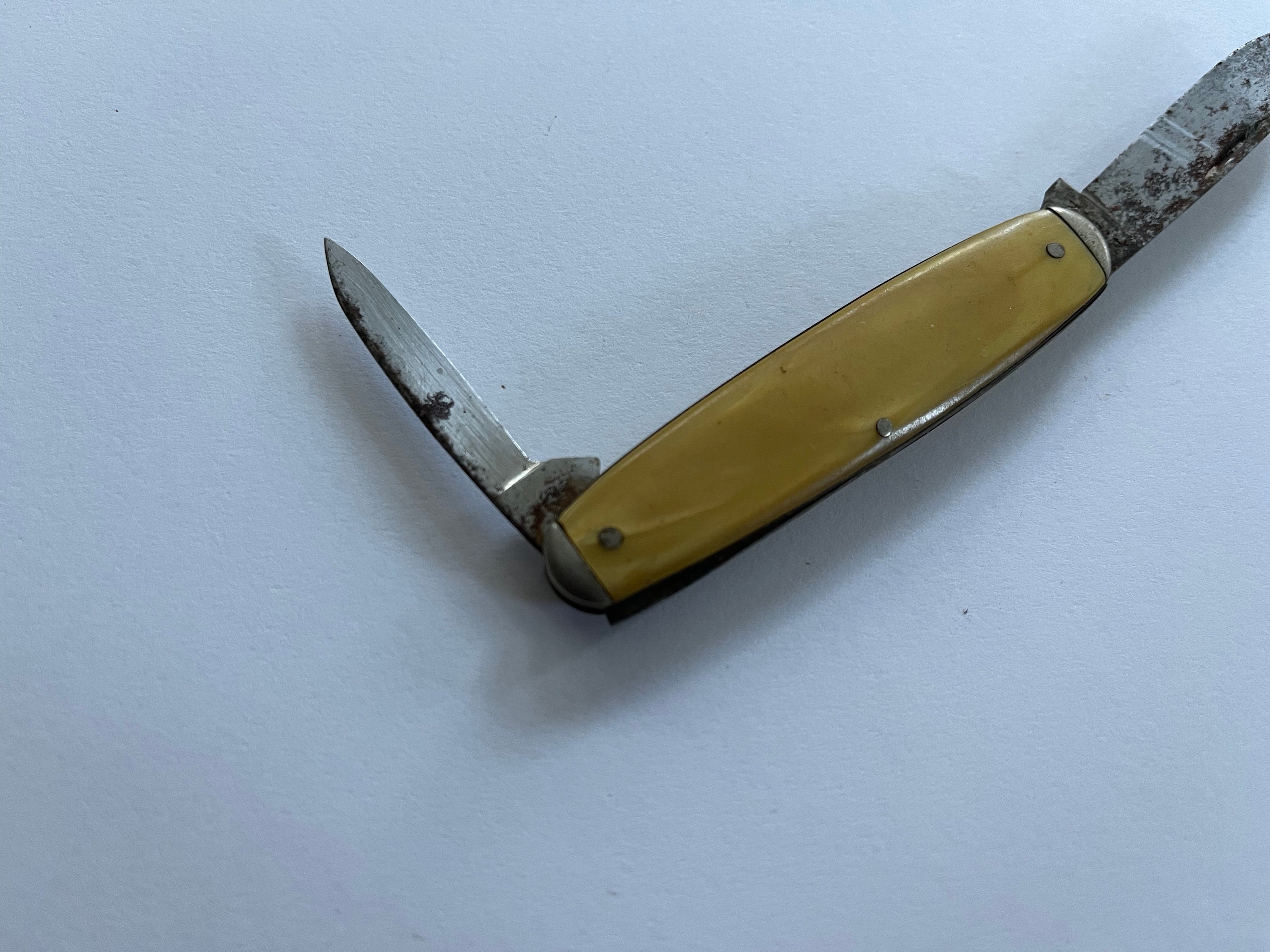 KA-BAR Union Cut Co Pocket Knife - Etsy
